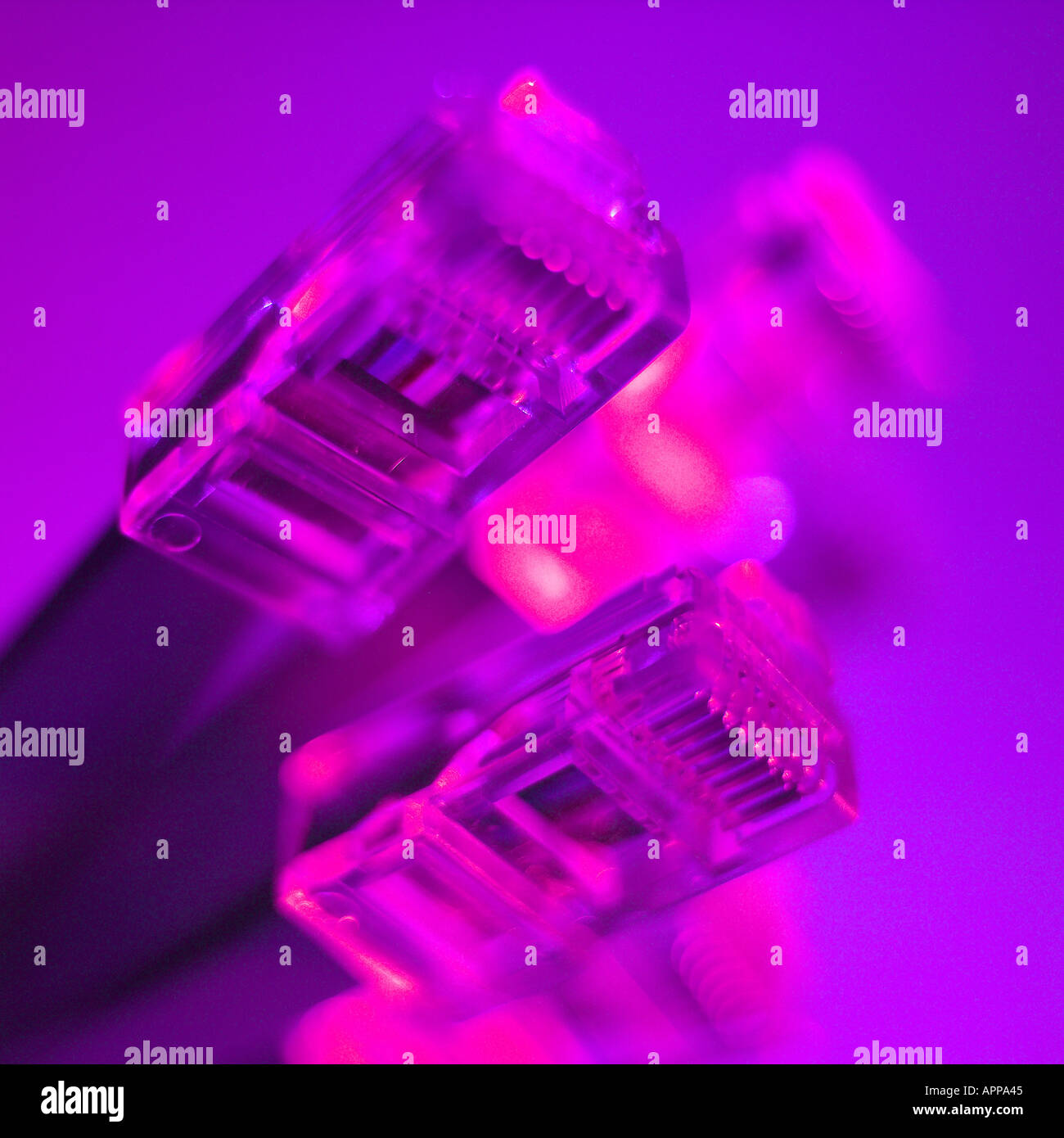 Electronic Cables HI TEC Industry South Wales Stock Photo - Alamy