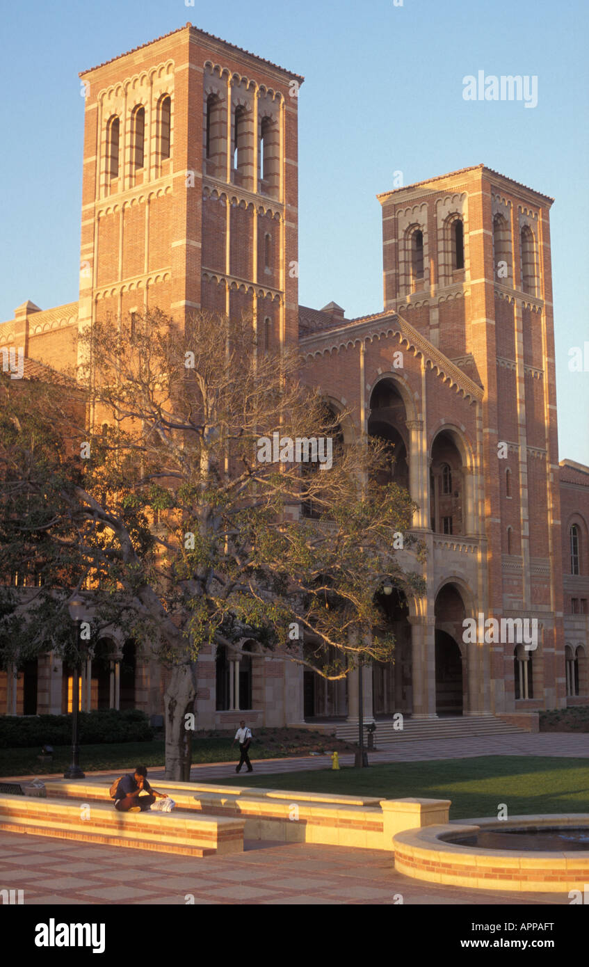 Campus of the University of California in Los Angeles California USA ...