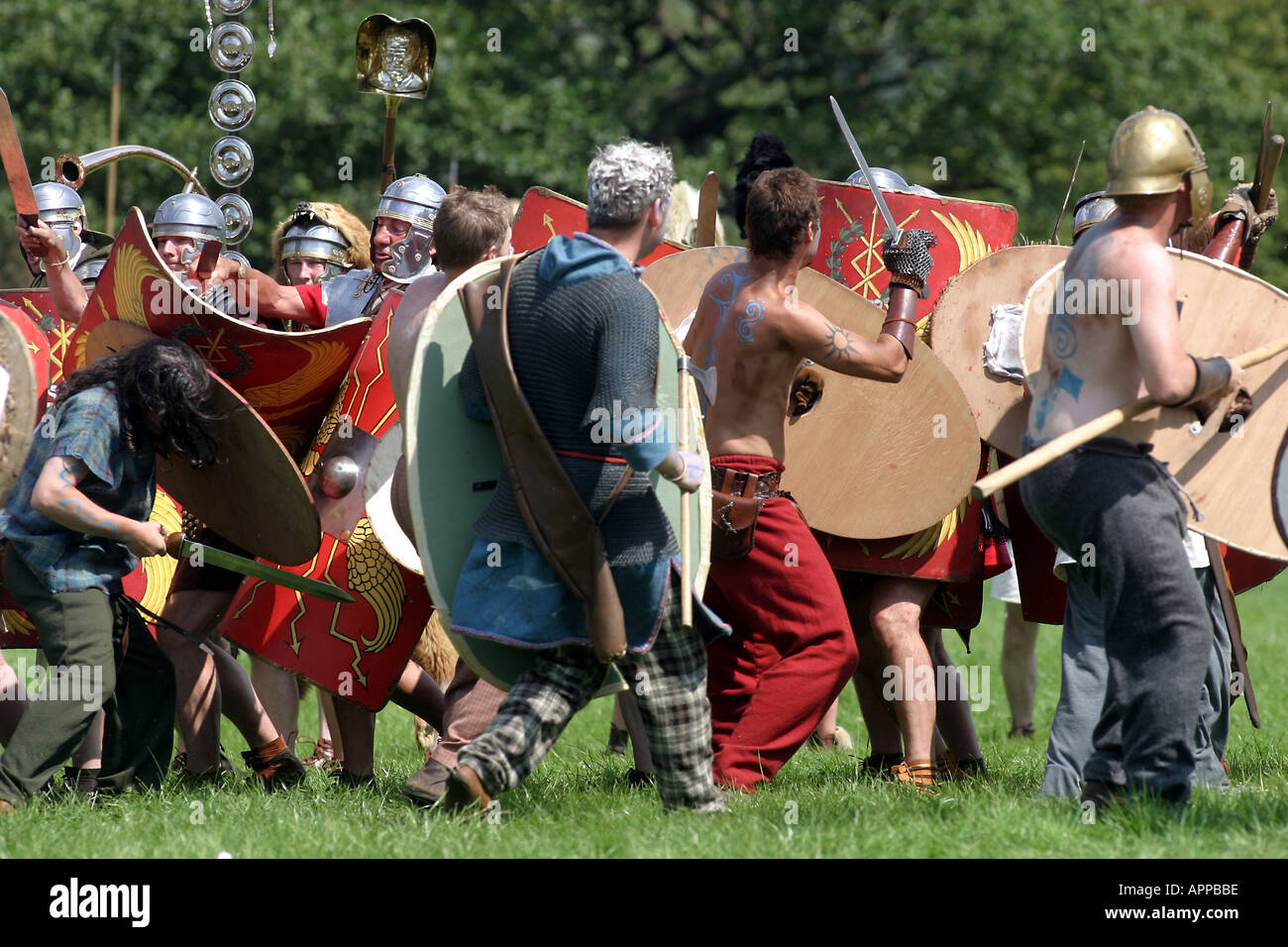 Celts battle hi-res stock photography and images - Alamy