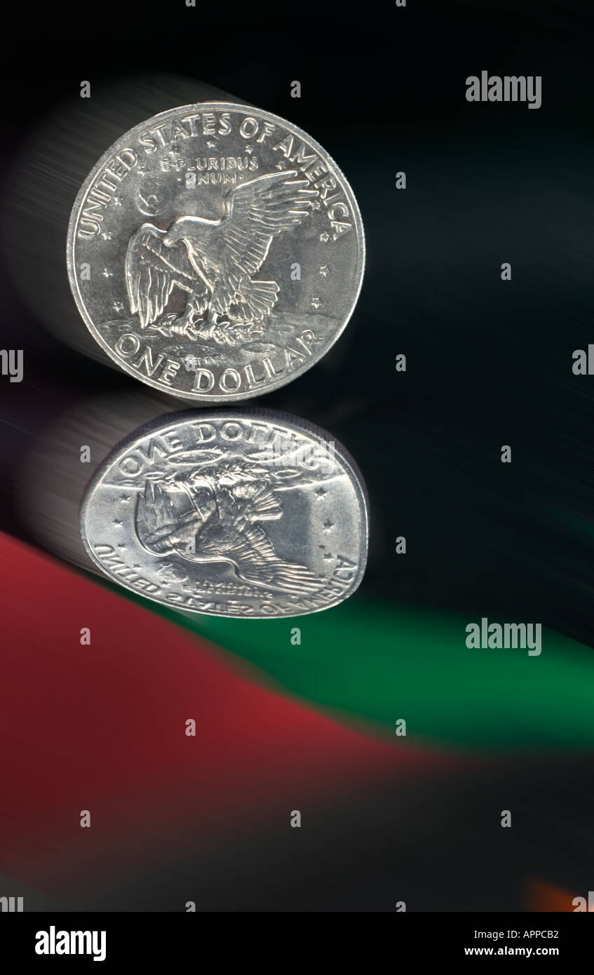 Fall of American dollar Stock Photo - Alamy