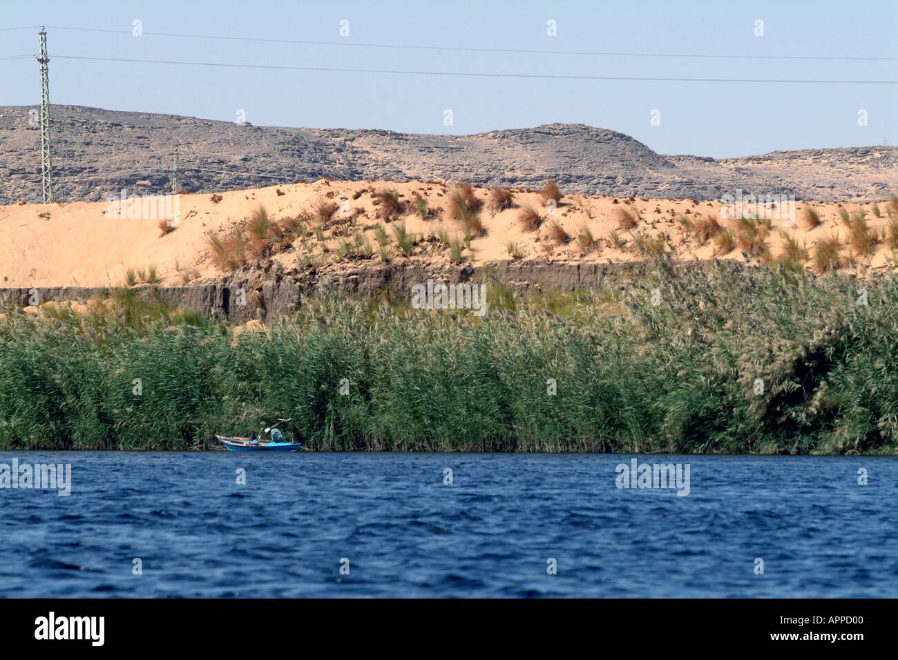 Banks of the Nile River in Egypt Stock Photo - Alamy