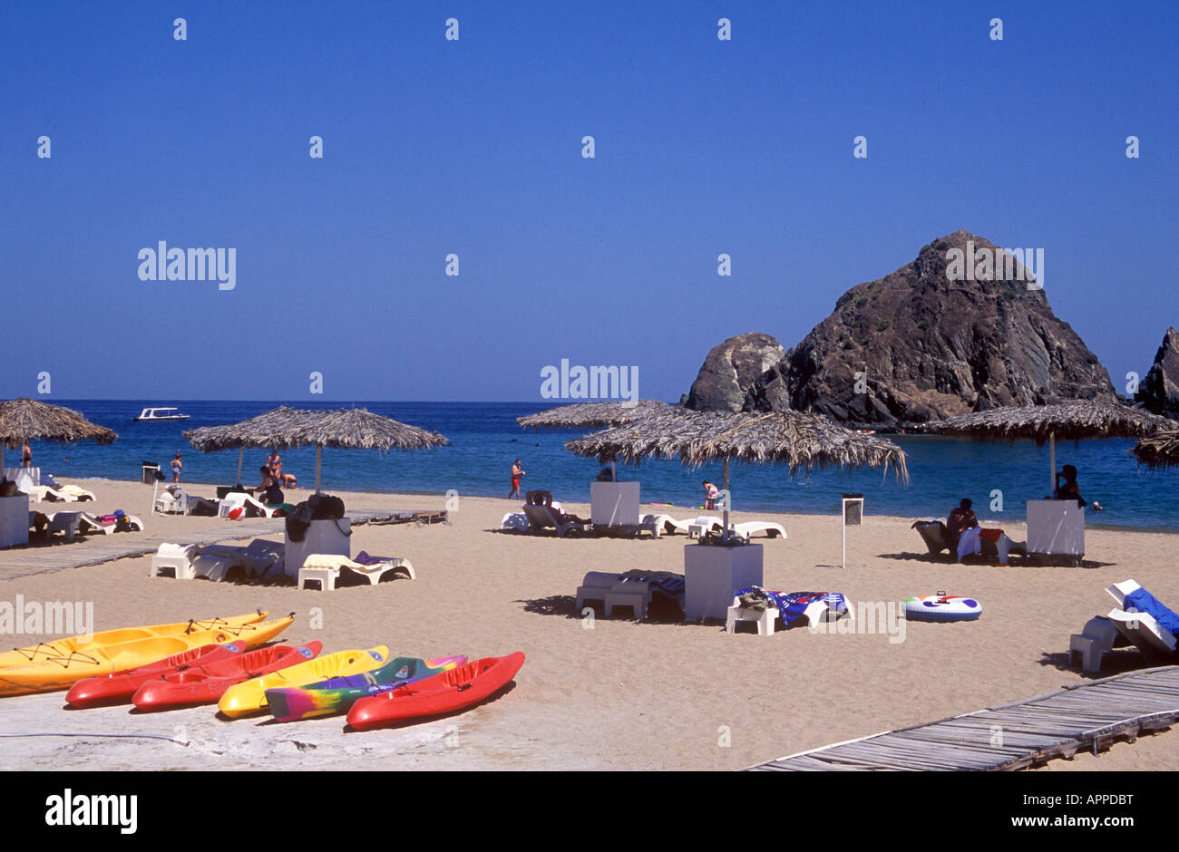 UAE - Picturesque beach on the Indian Ocean at the Sandy Stock Photo ...