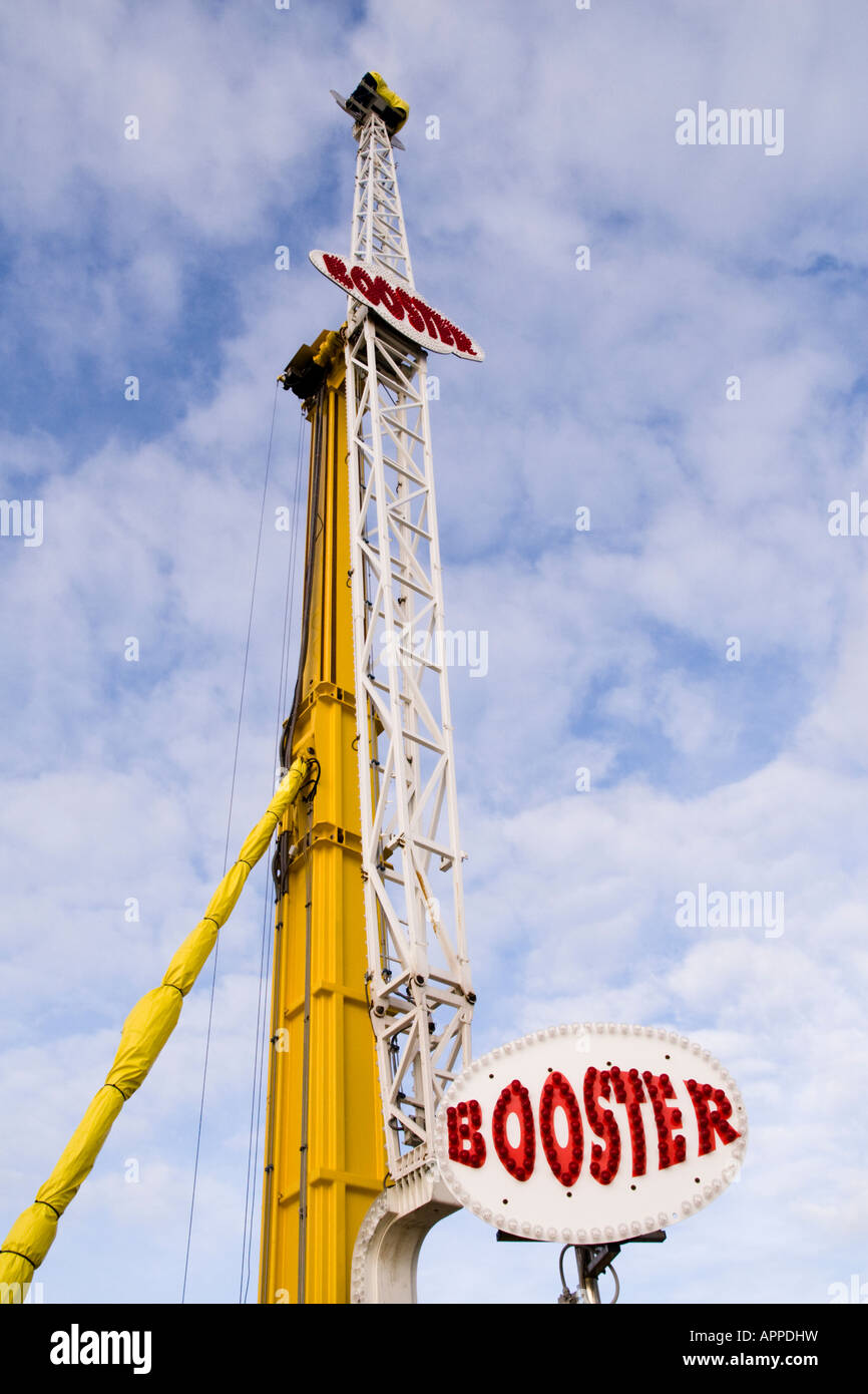 Booster Fairground Ride on brighton Pier Stock Photo - Alamy