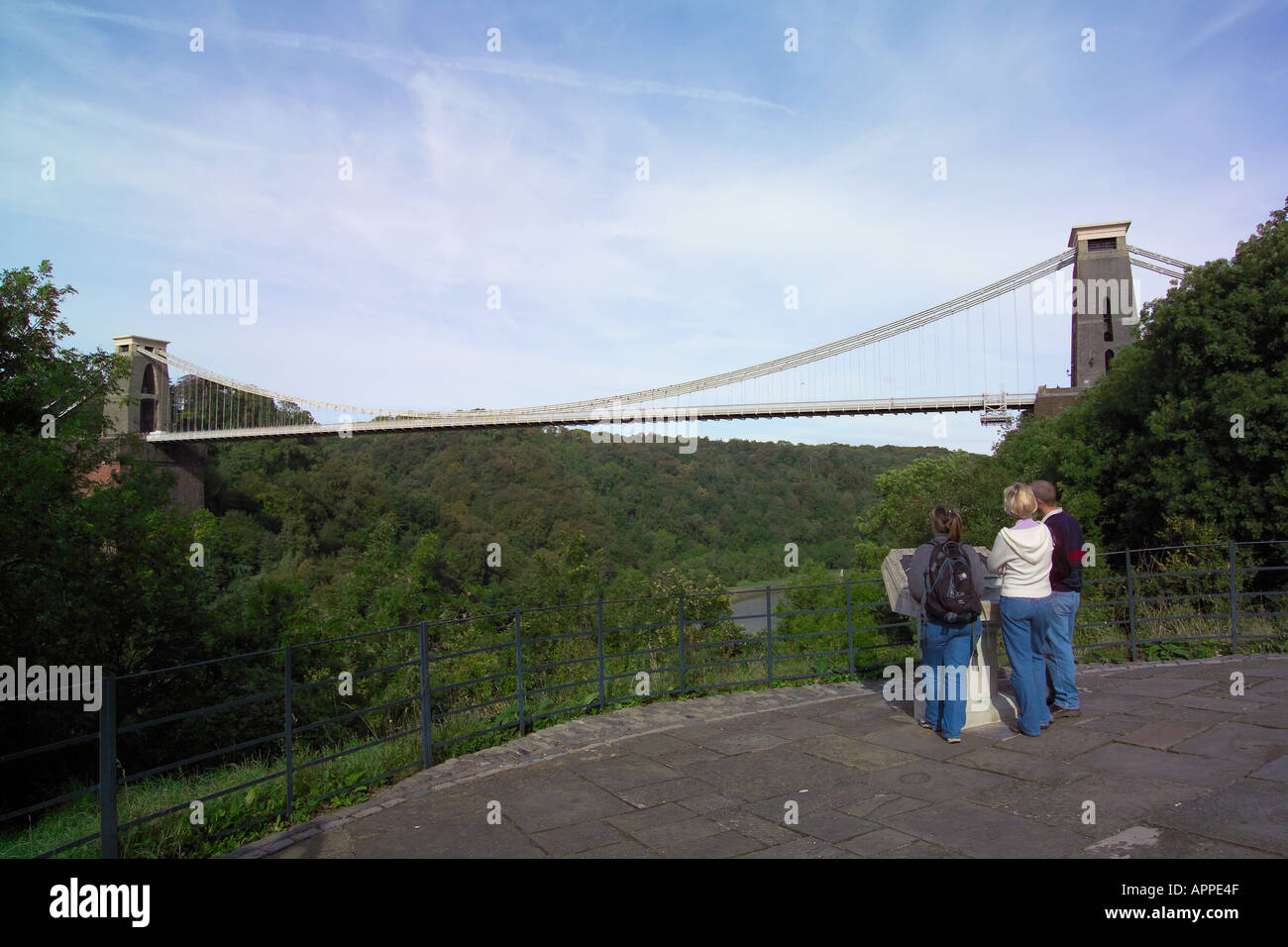 "the lookout""Clifton Suspension Bridge Stock Photo - Alamy