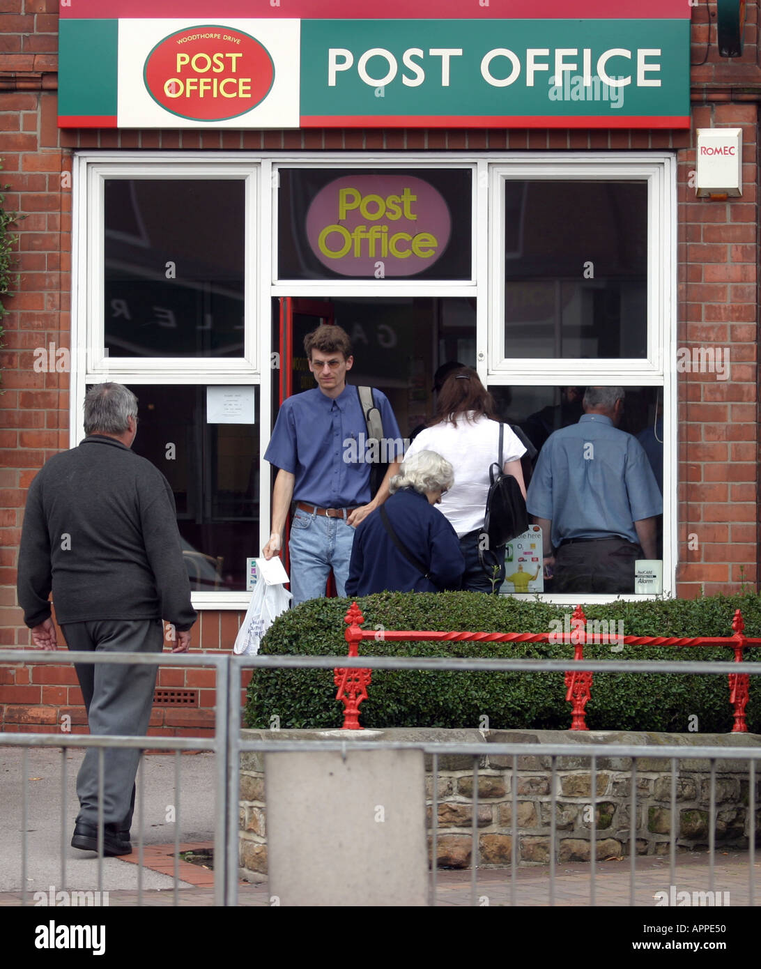 Post office queue hi-res stock photography and images - Alamy