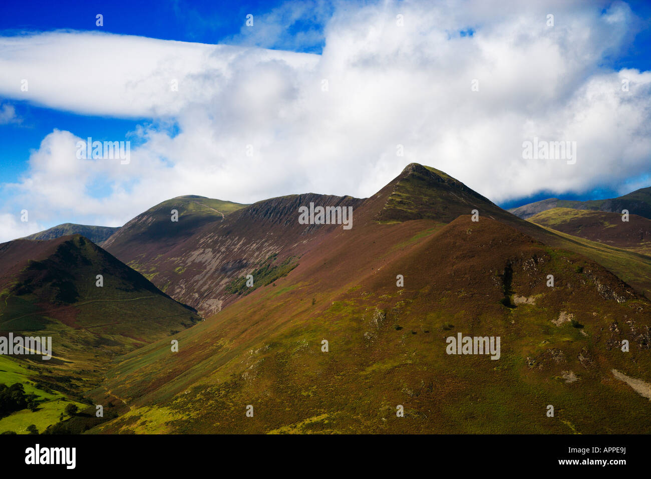 Ard Crag And Knott Rigg Mountain Summits A High Mountain Ridge Walk ...