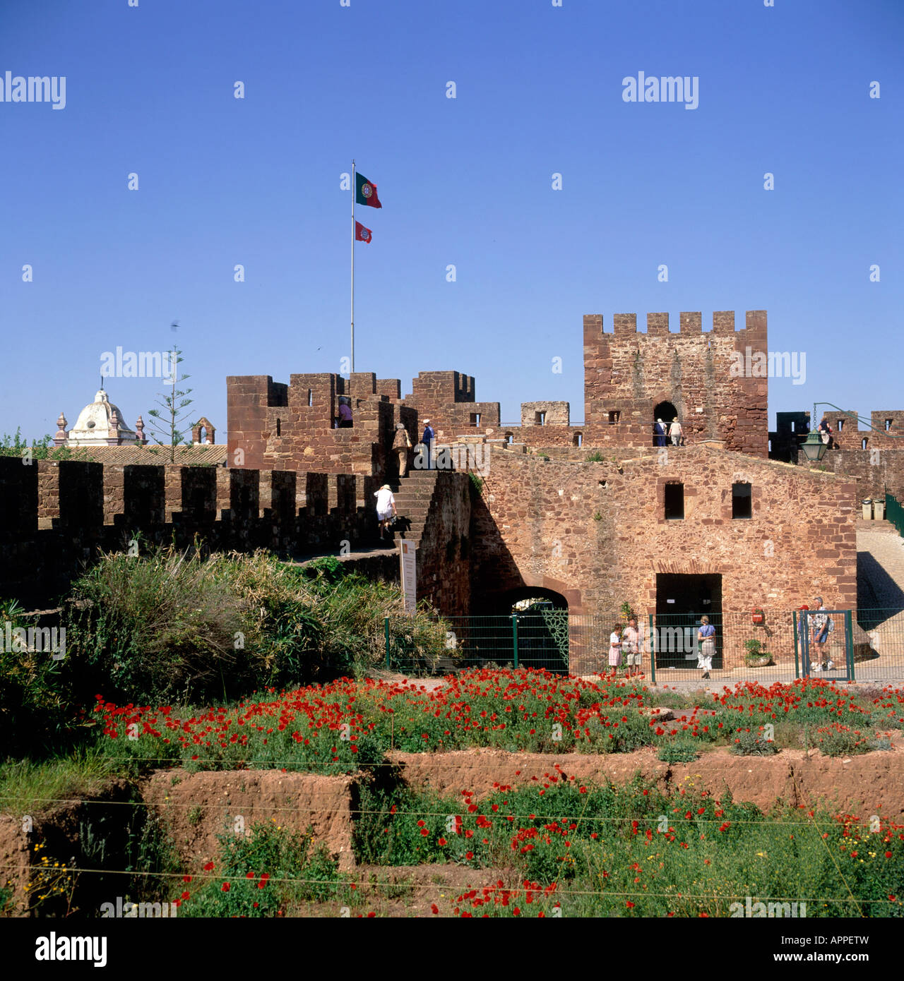 Entrance of silves castle hi-res stock photography and images - Alamy