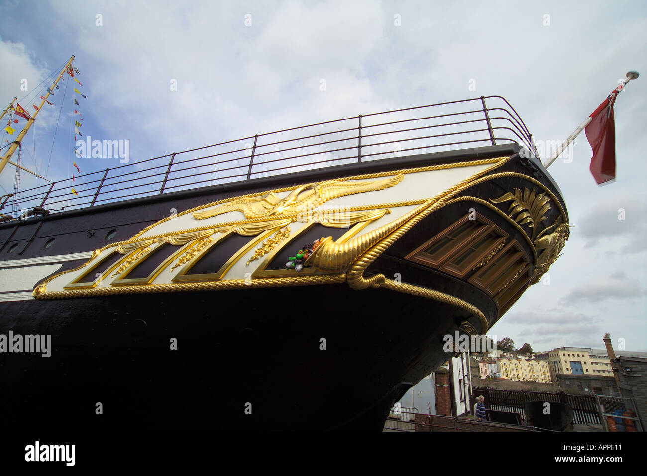 Victorian ship stern hi-res stock photography and images - Alamy