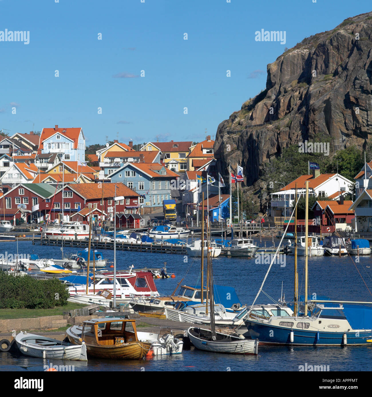 Village of Fjällbacka, Bohuslän, Sweden Stock Photo - Alamy
