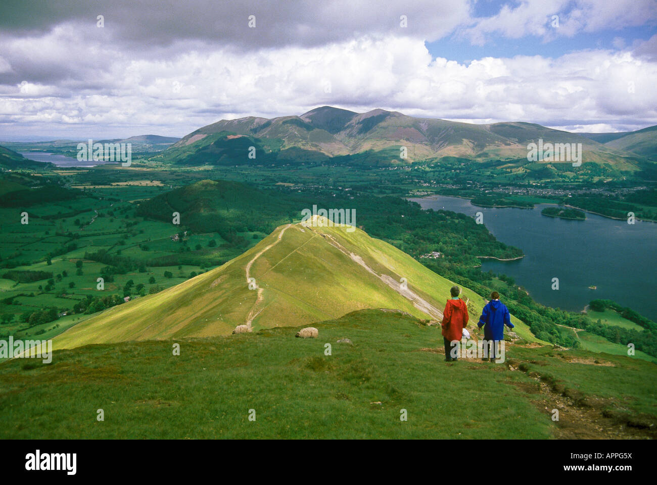 CAT BELLS. CUMBRIA. ENGLAND Stock Photo - Alamy