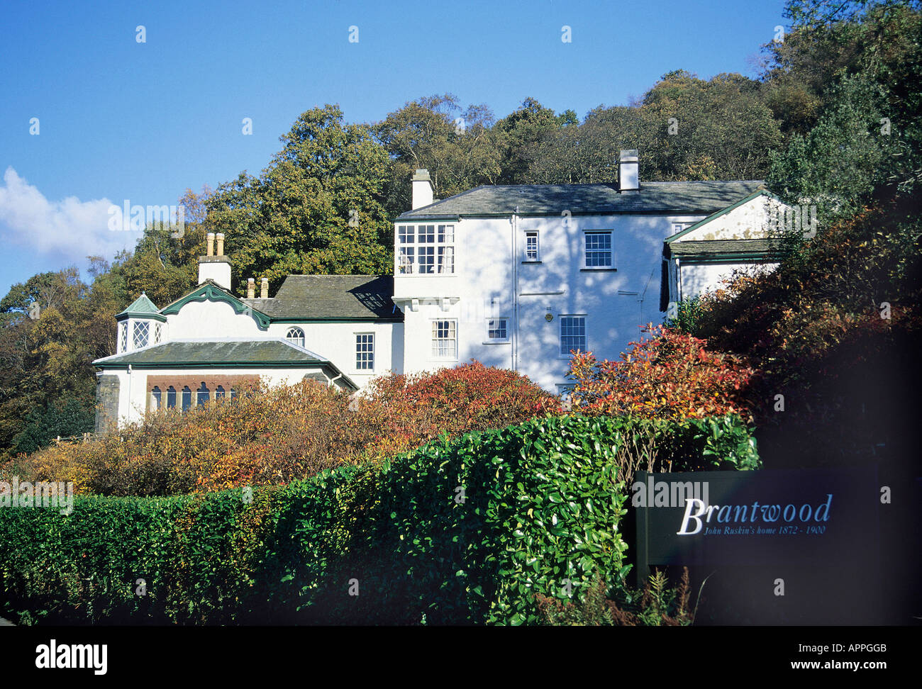 Brantwood House was the home of the poet artist and social reformer ...
