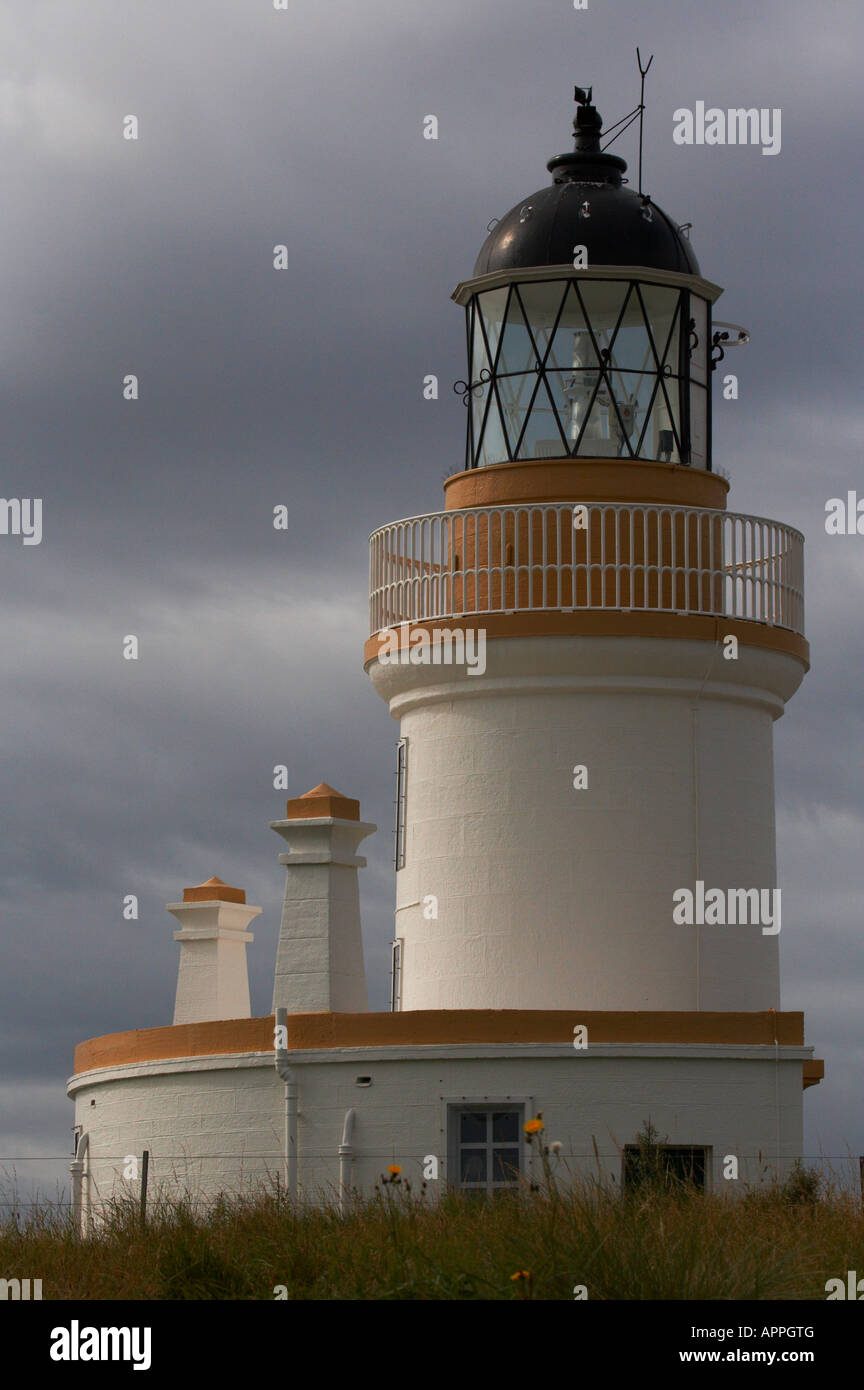 Chanonry Point lighthouse at Rosemarkie in the Scottish Highlands Stock ...