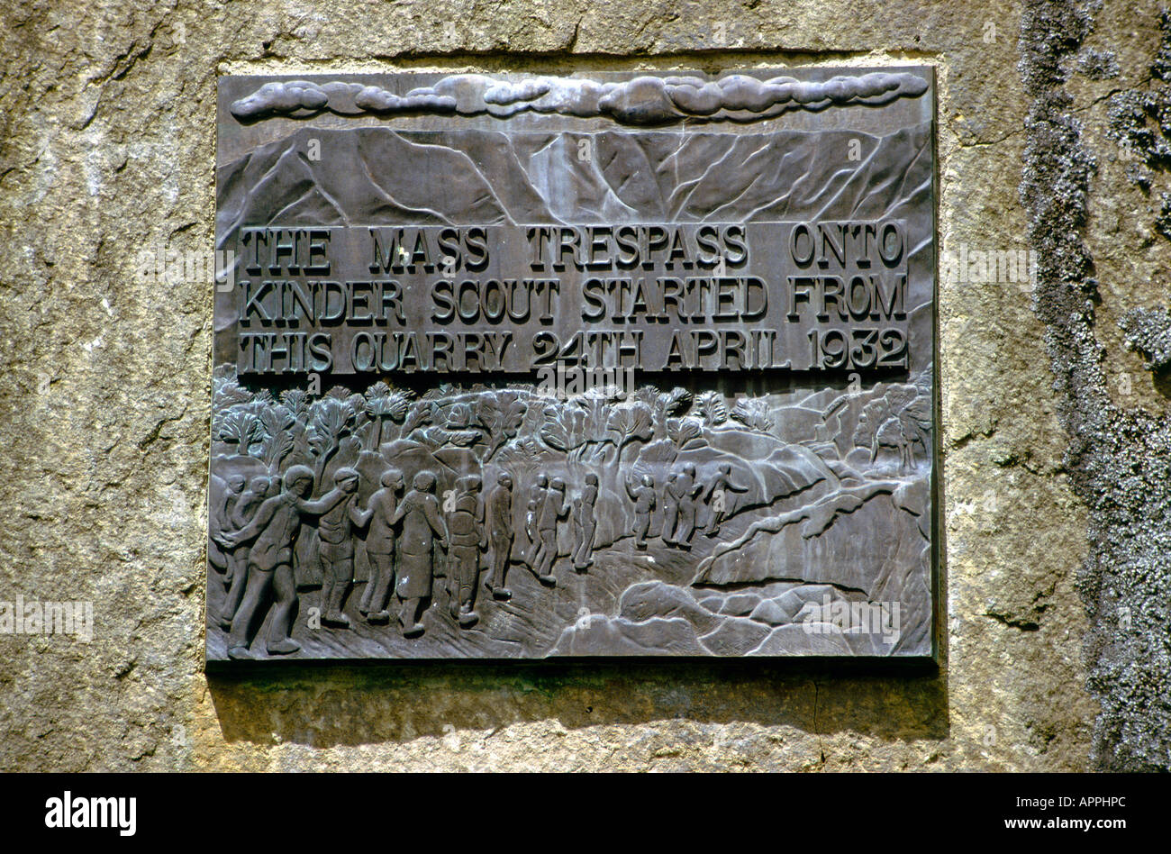 Kinder mass trespass hi-res stock photography and images - Alamy