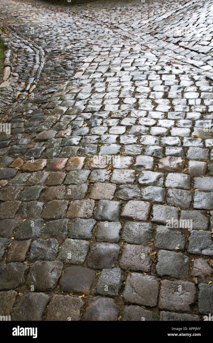 Cobblestones france hi-res stock photography and images - Alamy