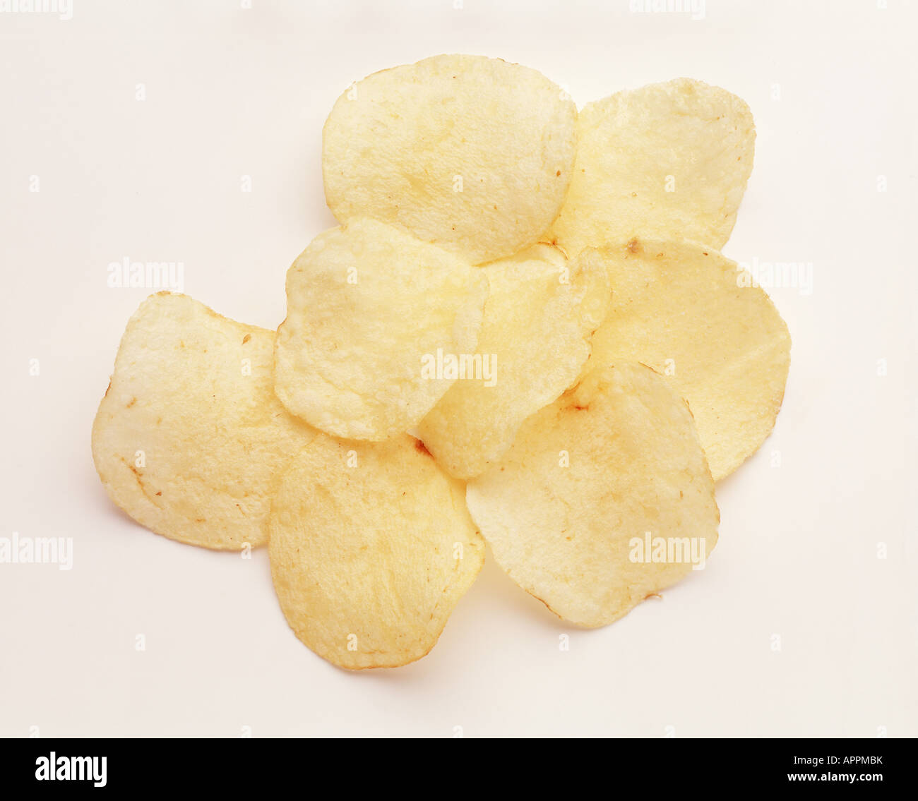 Fresh cut potato chips Stock Photo - Alamy
