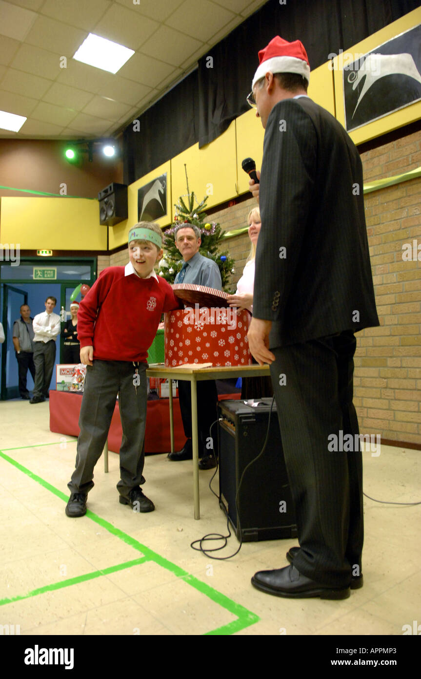 headteacher prizegiving assembly christmas primary school british uk ...