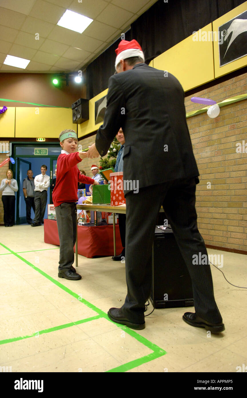 headteacher prizegiving assembly christmas primary school british uk ...