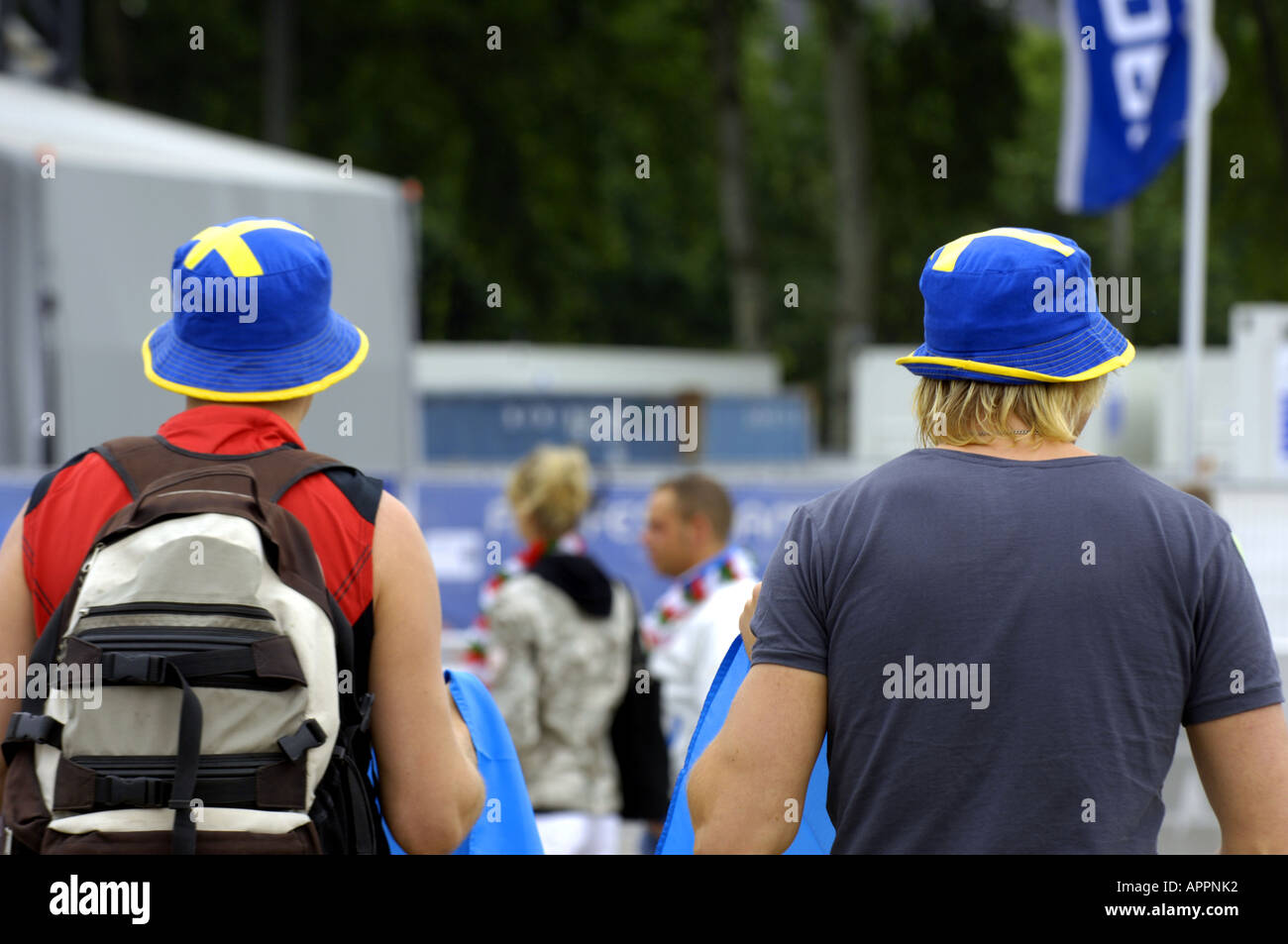 Sweden friends fans hi-res stock photography and images - Alamy