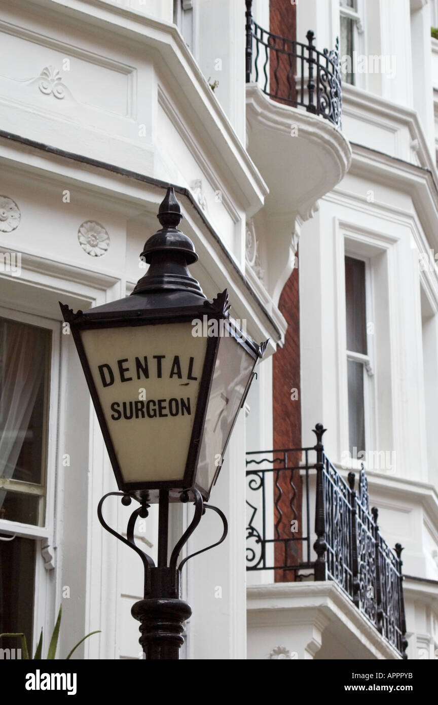 Dental Surgeon sign, London Stock Photo - Alamy