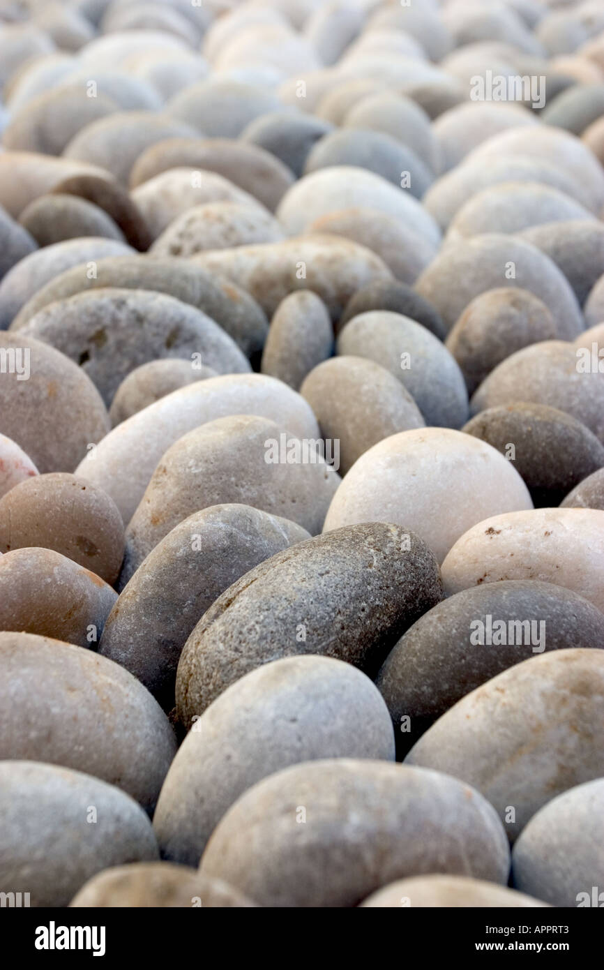 Pebbles in rhodes street Stock Photo - Alamy