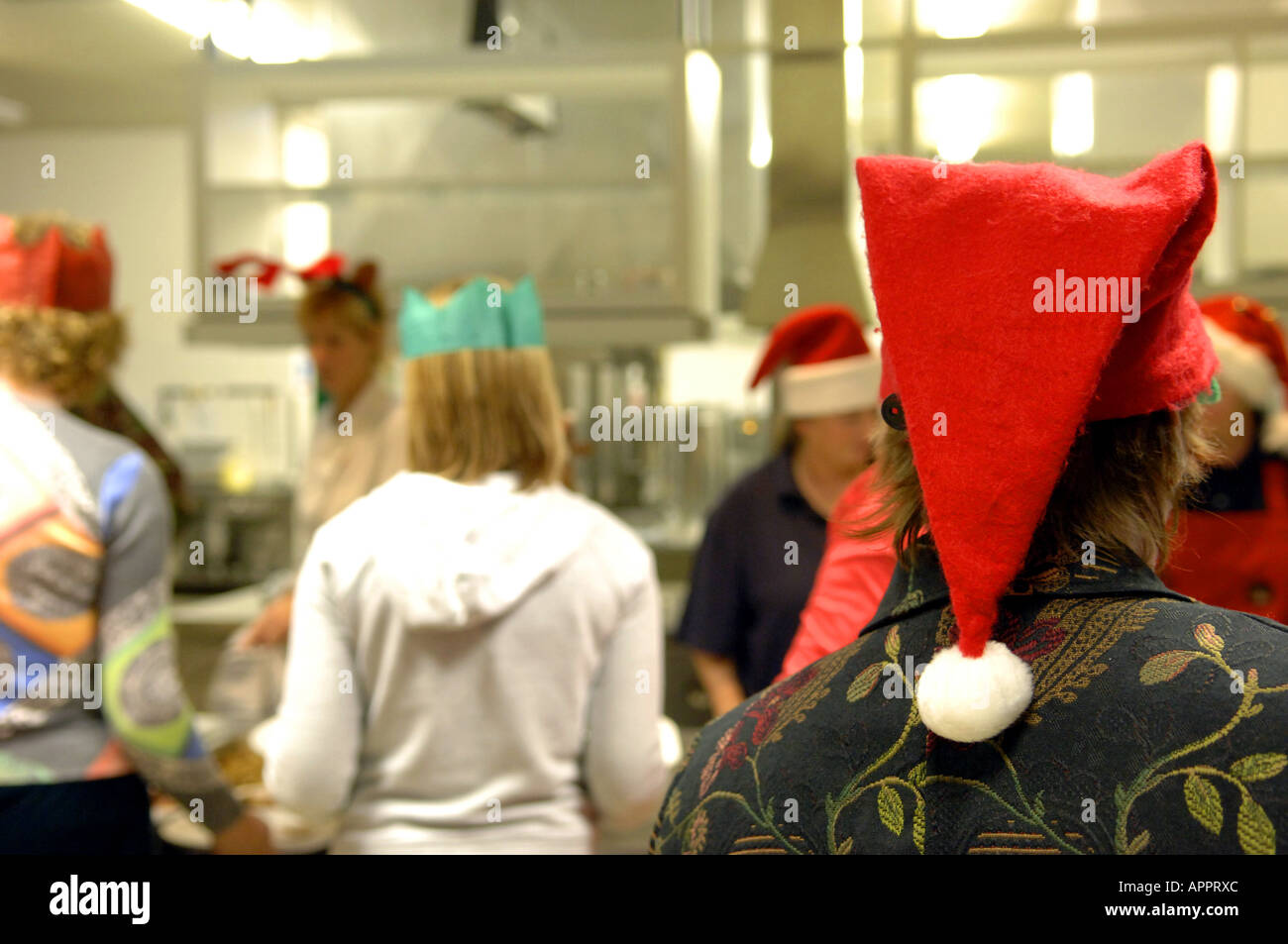 Queue to the canteen hi-res stock photography and images - Alamy