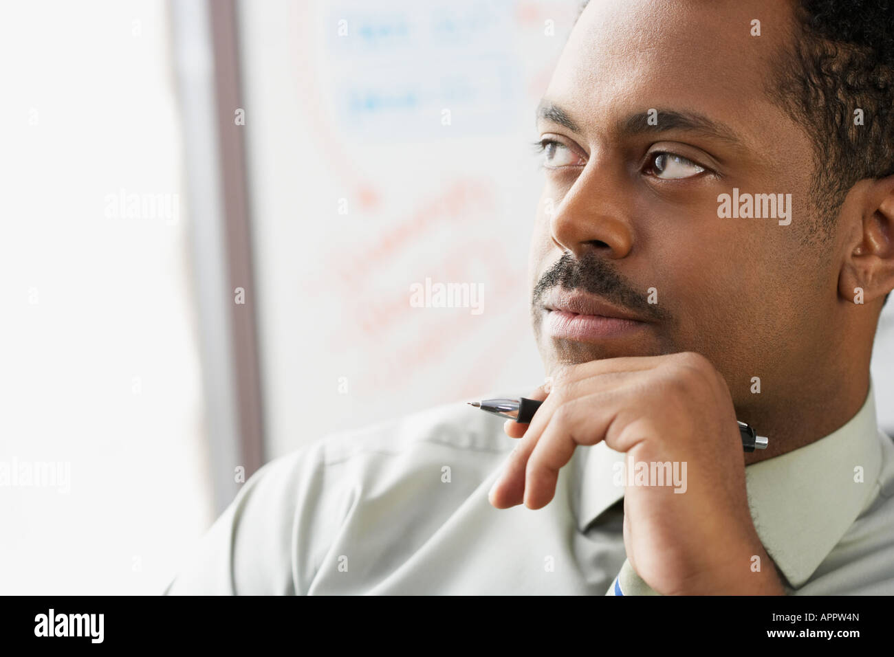 African thinking hi-res stock photography and images - Alamy
