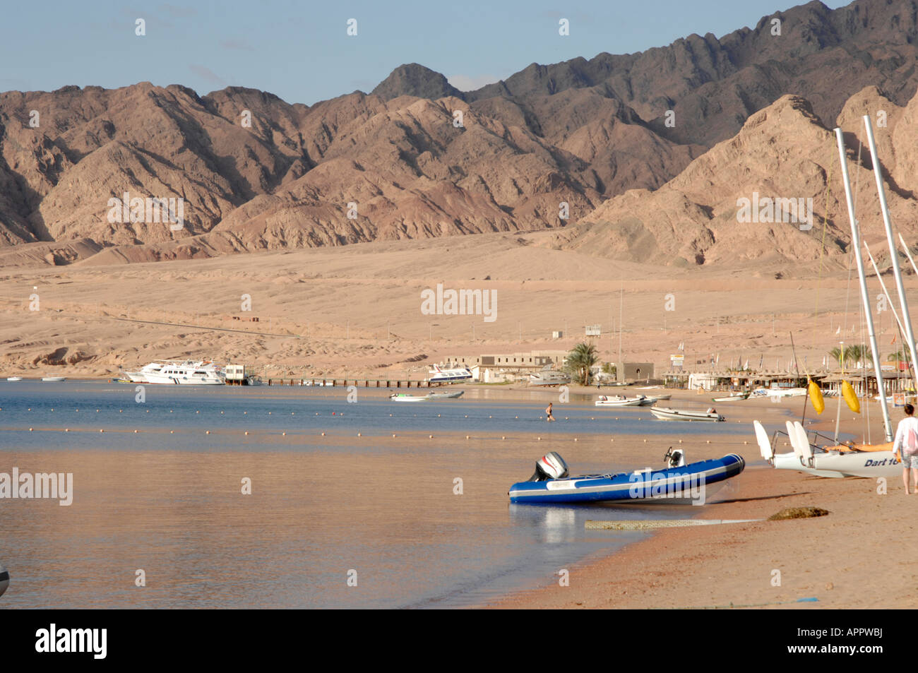 Dahab beach, Sinai, Egypt Stock Photo - Alamy