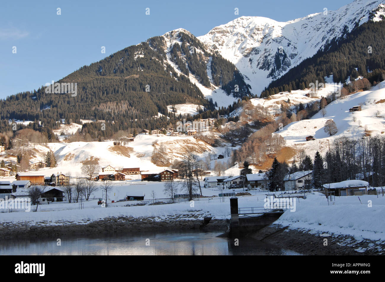 Klosters resort hi-res stock photography and images - Alamy