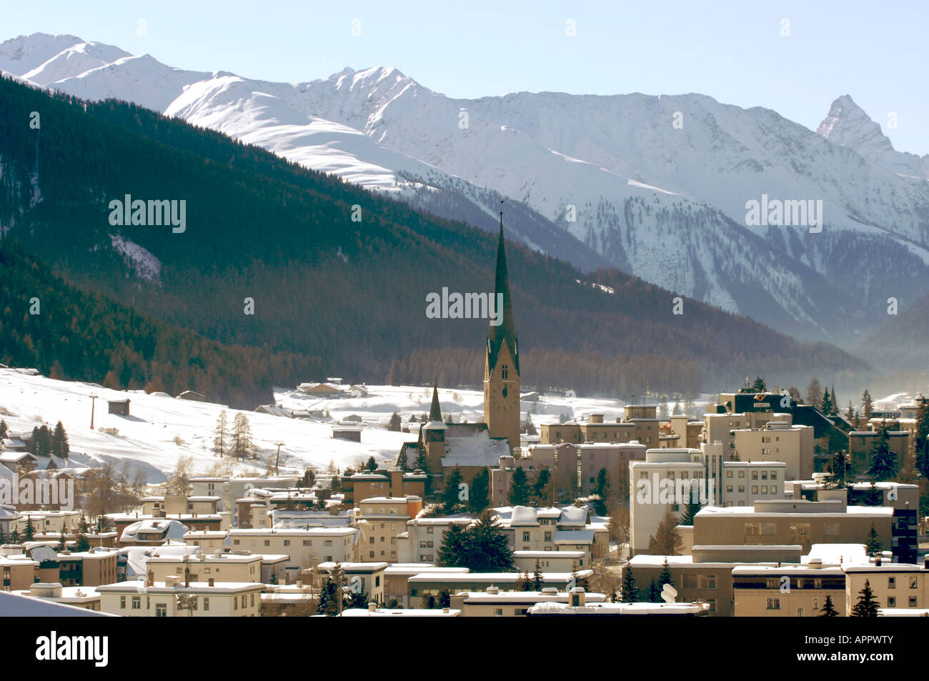 Davos hi-res stock photography and images - Alamy