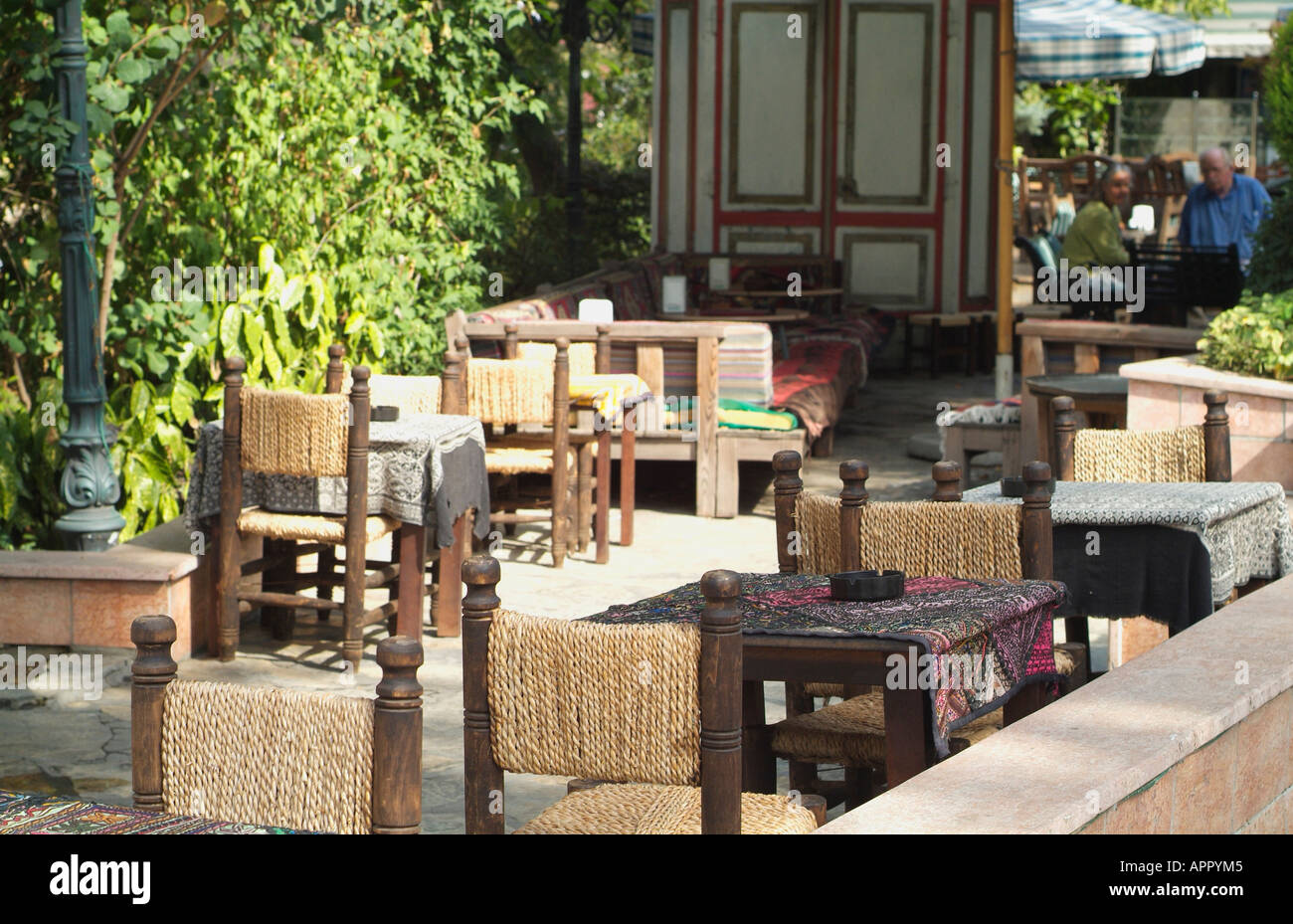 Cafe in Istanbul, Turkey Stock Photo - Alamy