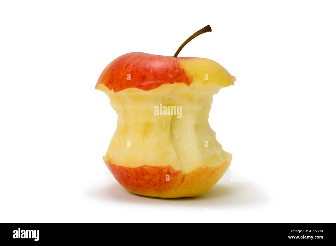 Apple core silhouette hi-res stock photography and images - Alamy