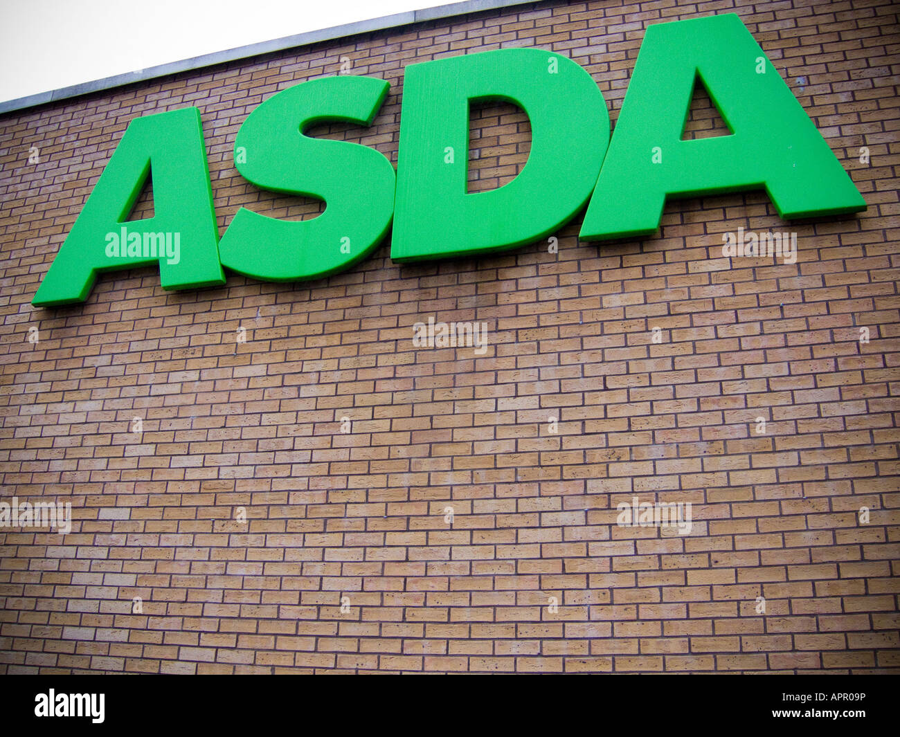 Asda supermarket sign Stock Photo - Alamy