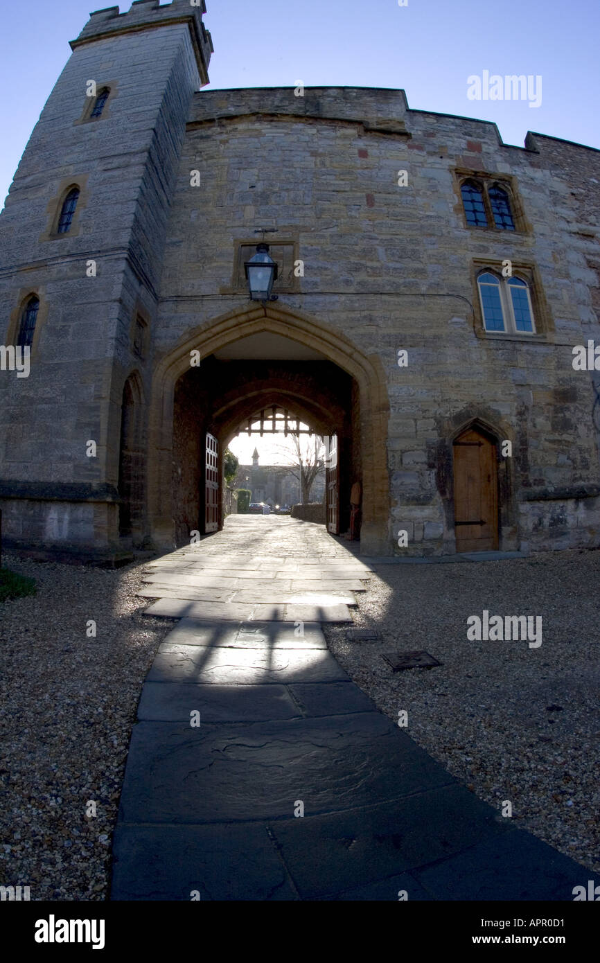 Taunton castle, a Grade 1-Listed scheduled Ancient Monument Stock Photo ...