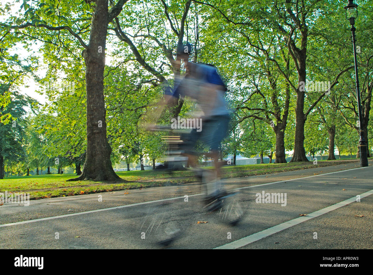 Cycling on broad walk hi-res stock photography and images - Alamy