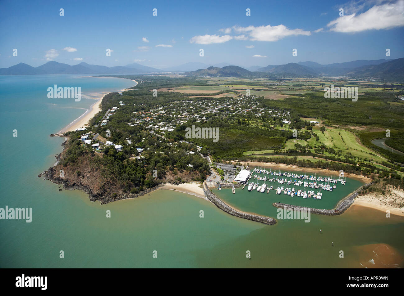Half Moon Bay Marina Yorkeys Knob Cairns North Queensland Australia ...