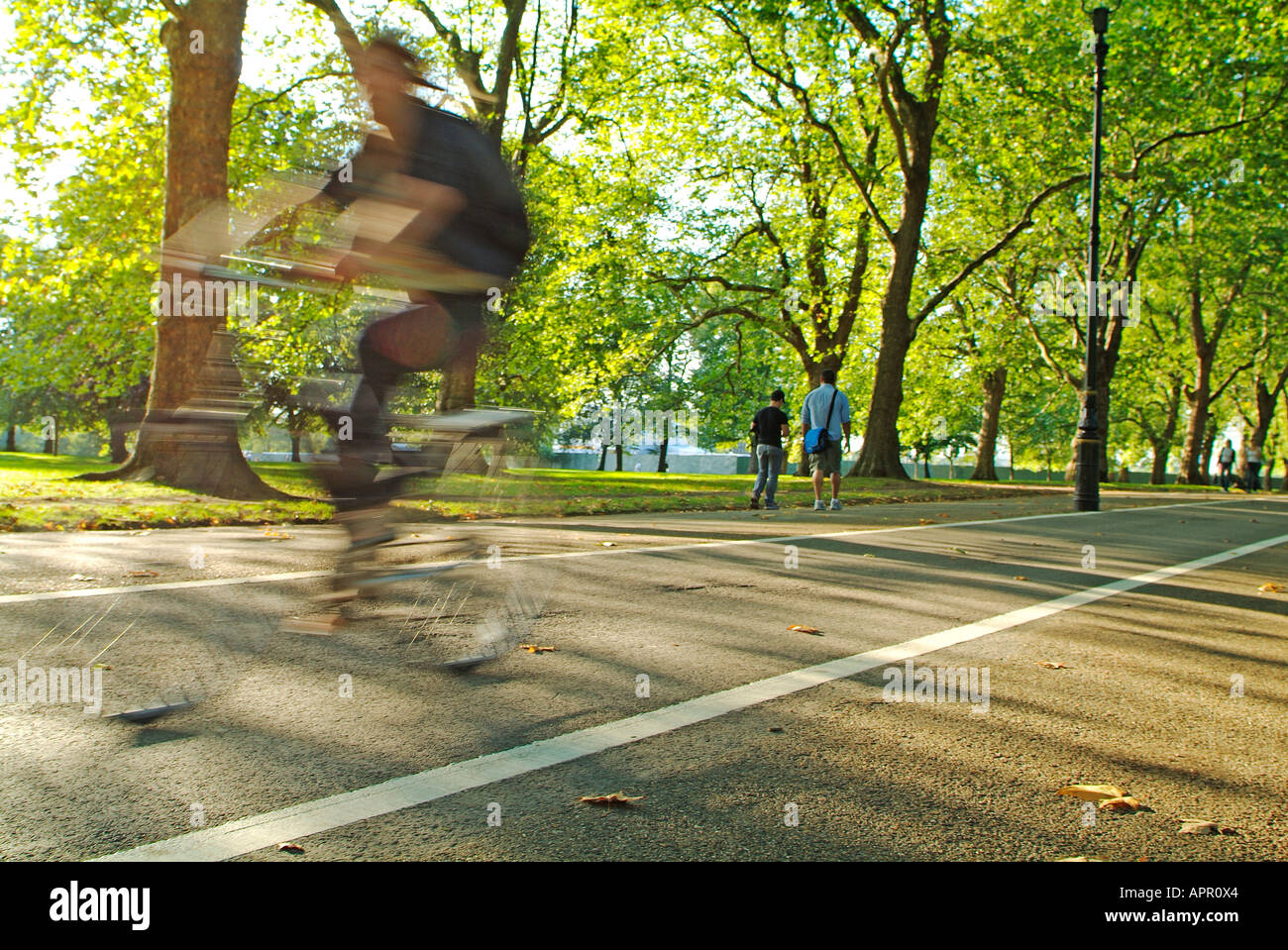 Cycling on broad walk hi-res stock photography and images - Alamy