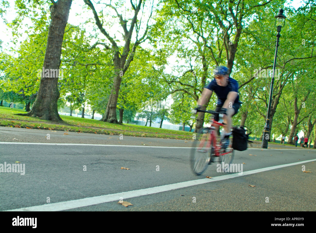 Cycling on broad walk hi-res stock photography and images - Alamy