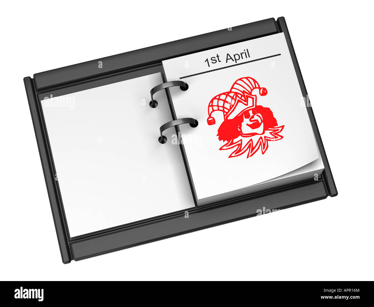 Fools day icon Cut Out Stock Images & Pictures - Alamy