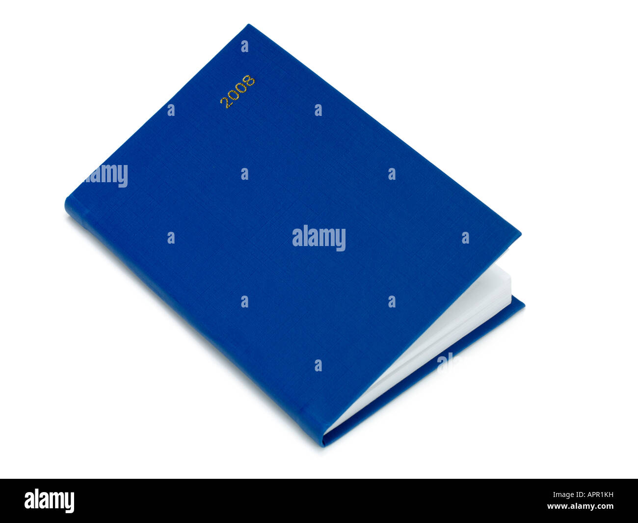 2008 diary blue Stock Photo - Alamy