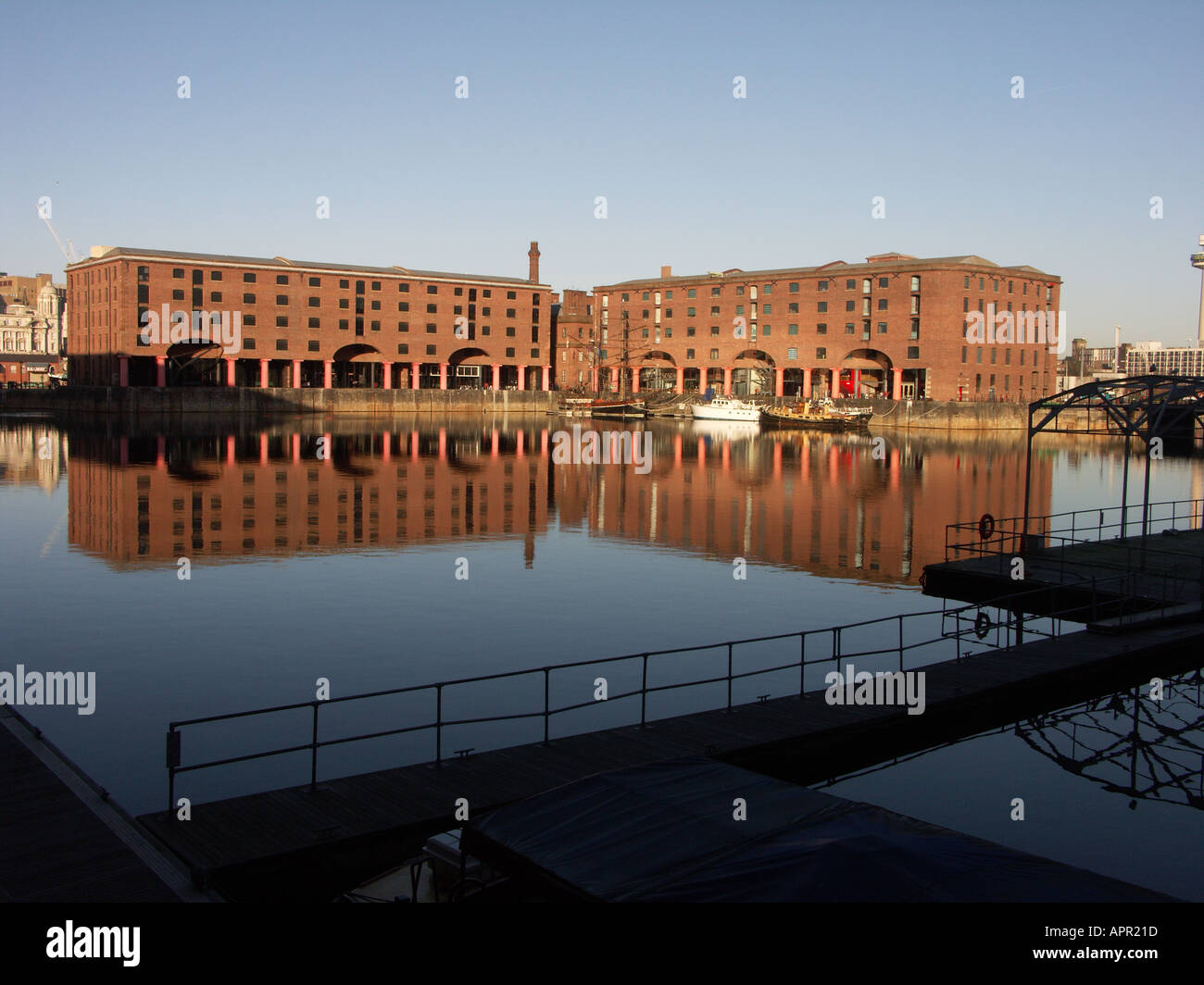 Restored warehouses Albert Dock Liverpool UK Stock Photo - Alamy