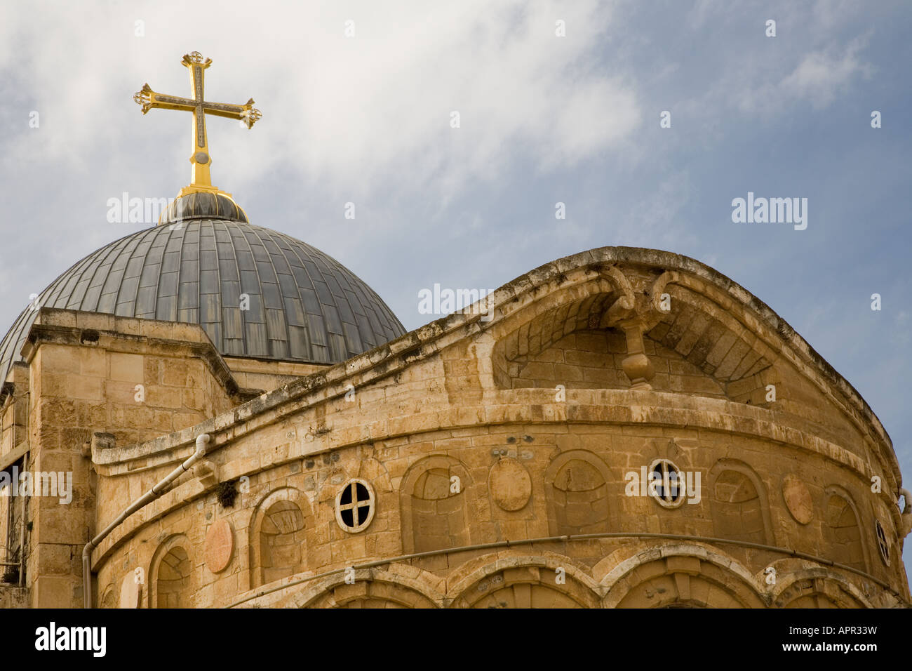 Stock Photo of Church of The Holy Sepulchre Rooftop Stock Photo - Alamy
