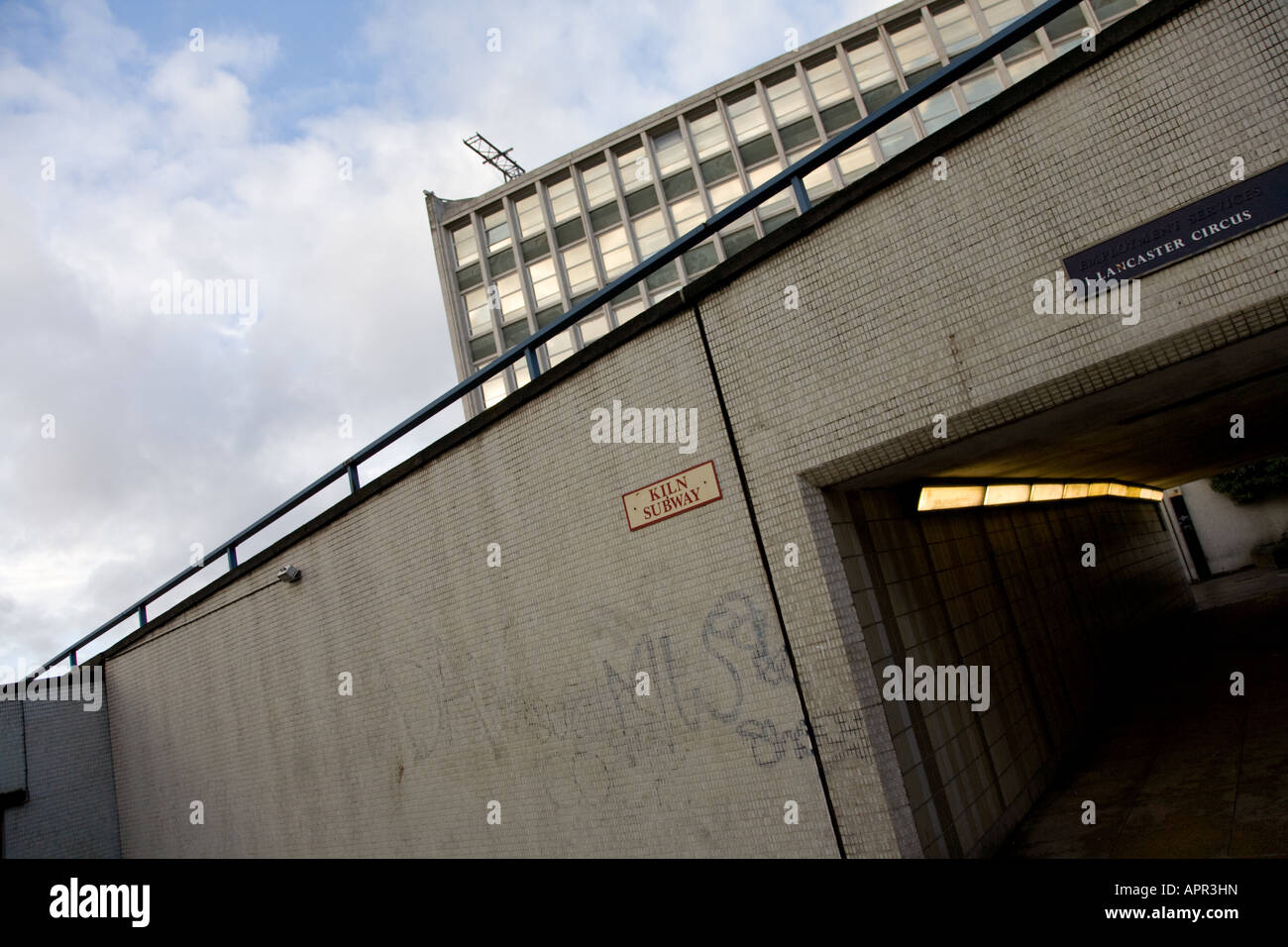 Subway city birmingham underpasses Stock Photo - Alamy