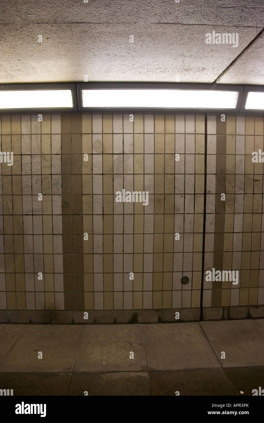 Subway city birmingham underpasses Stock Photo - Alamy