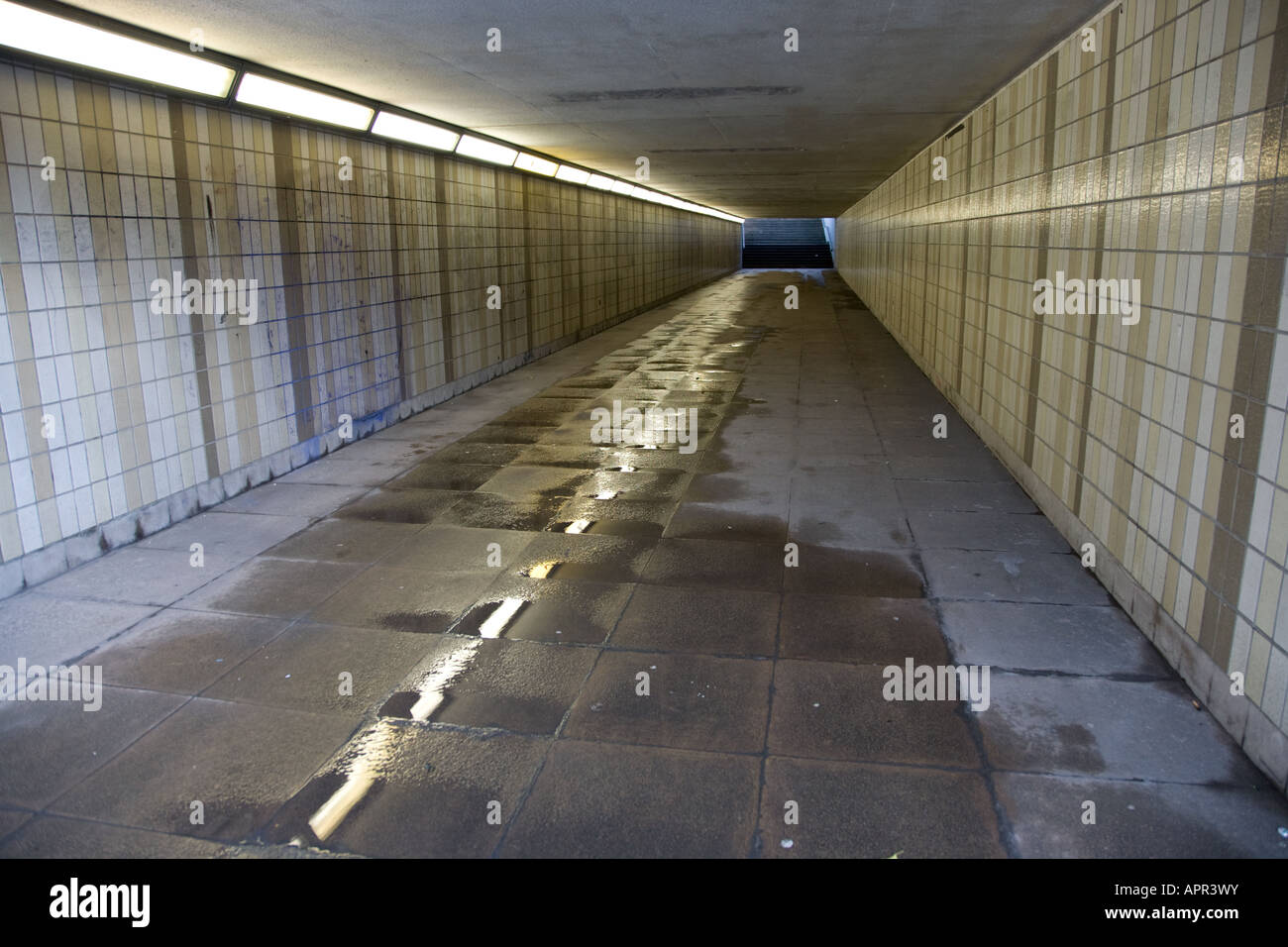 Subway city birmingham underpasses Stock Photo - Alamy