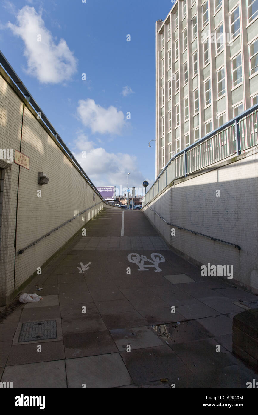 Subway city birmingham underpasses Stock Photo - Alamy