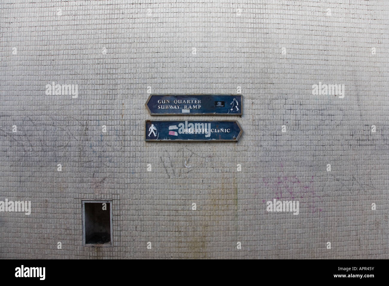 Subway city birmingham underpasses Stock Photo - Alamy