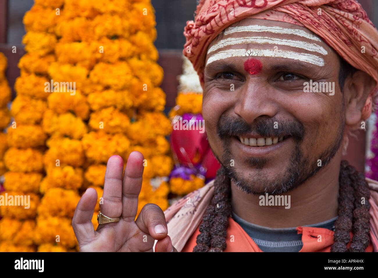 Sadhu, Holy Man, Kathmandu Nepal Stock Photo - Alamy