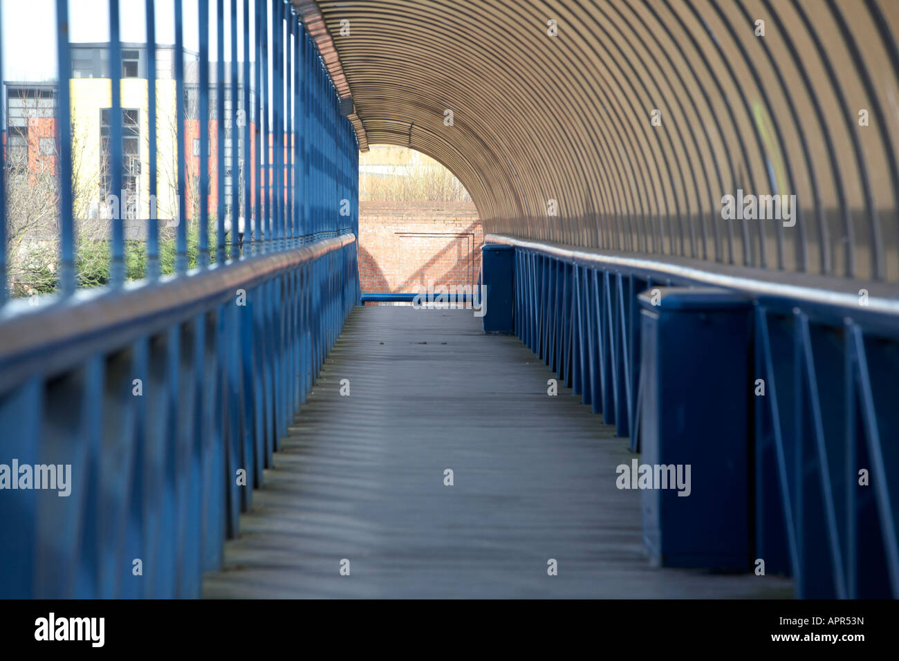 Footbridge over river lagan hi-res stock photography and images - Alamy