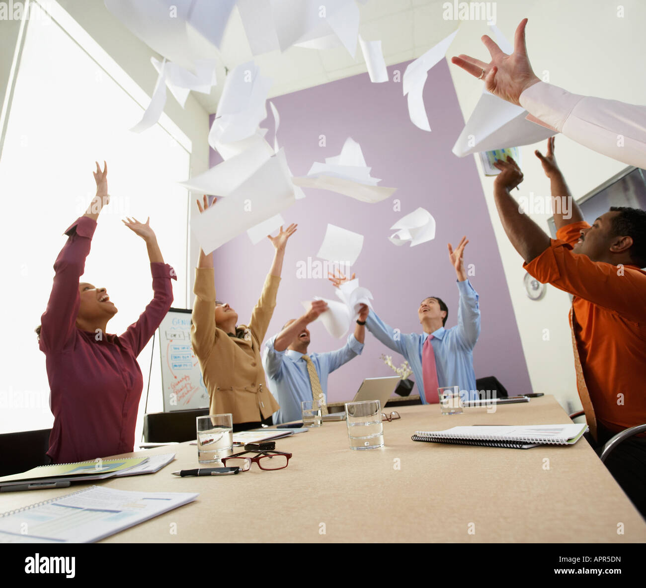 Mid air meeting hi-res stock photography and images - Alamy