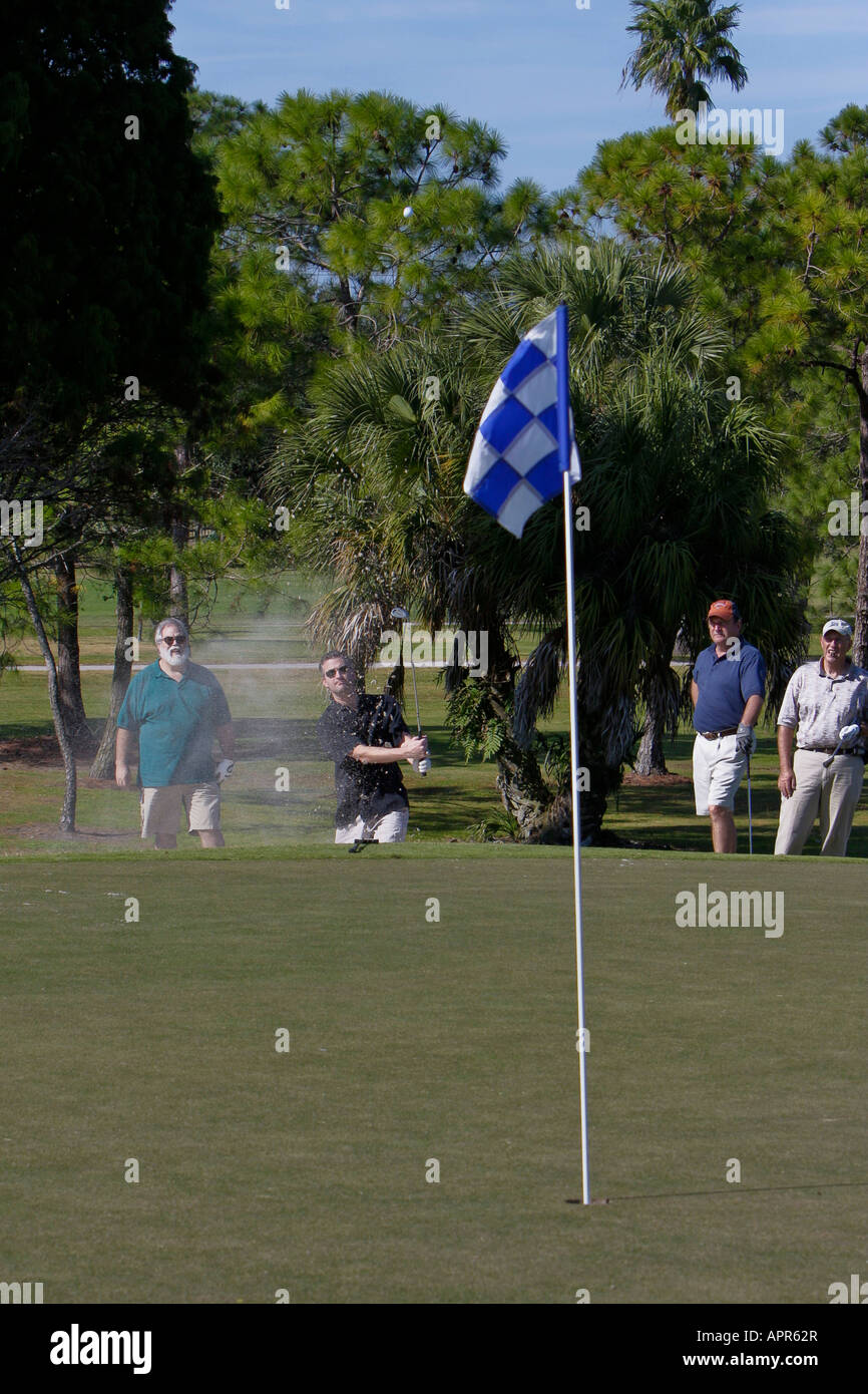 Men Playing Golf Stock Photo - Alamy